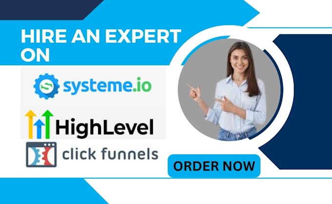 Systeme io, clickfunnel, kajabi, gohighlevel, sale funnel membership ...