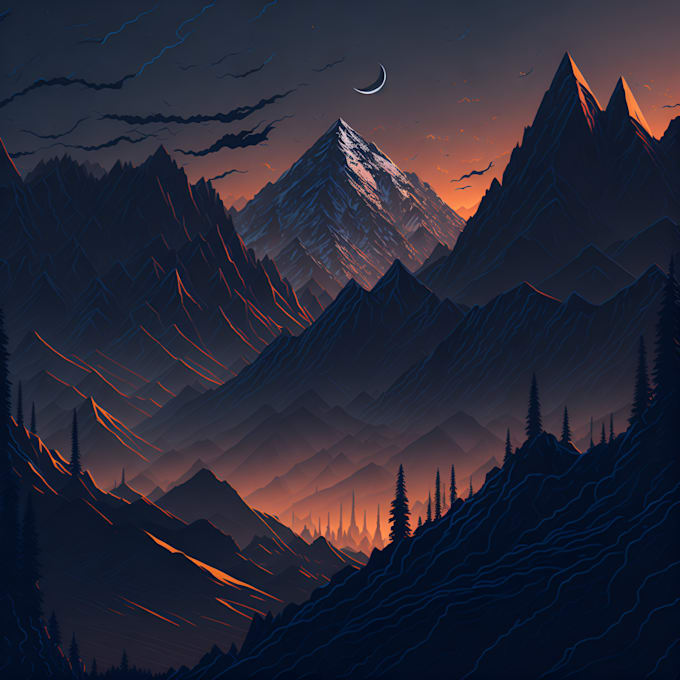 Make digital art, using ai by Lil_oreo | Fiverr