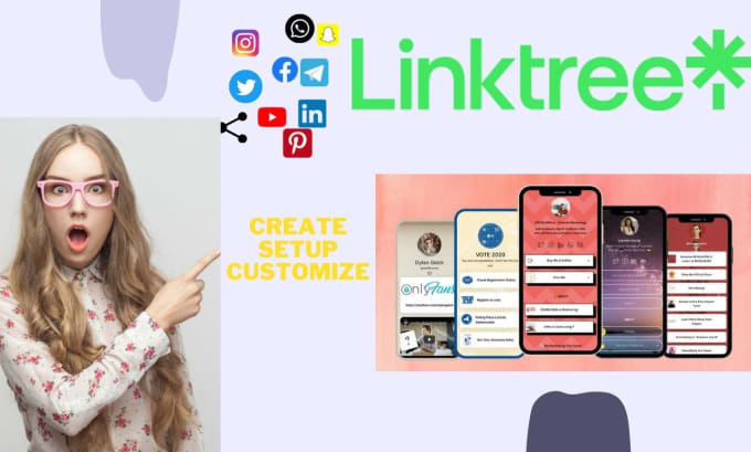 Setup linktree bio link landing page for social media by Sinthia88 | Fiverr Setup linktree bio link landing page for social media by Sinthia88 | Fiverr