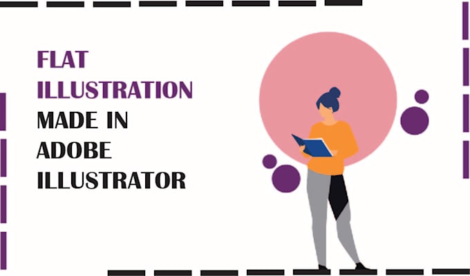 Create flat vector illustration by Fatimaabbas27 | Fiverr