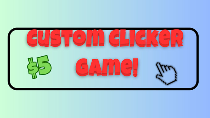 Code Html Clicker Game By Justsnw Fiverr