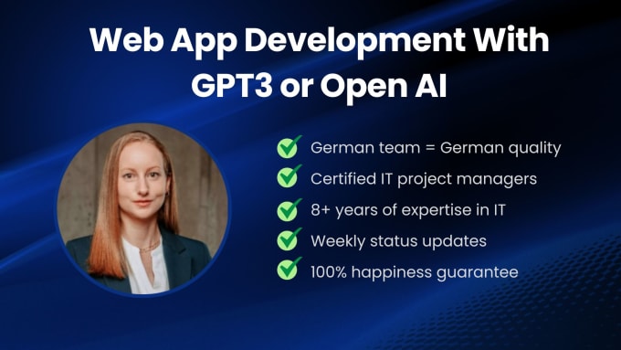 Develop ai powered web app using gpt3 or open ai by Enkartoai | Fiverr Develop ai powered web app using gpt3 or open ai by Enkartoai | Fiverr