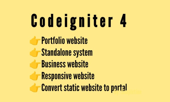 Create website, system and transform portal using codeigniter 4 by ... Create website, system and transform portal using codeigniter 4 by ...