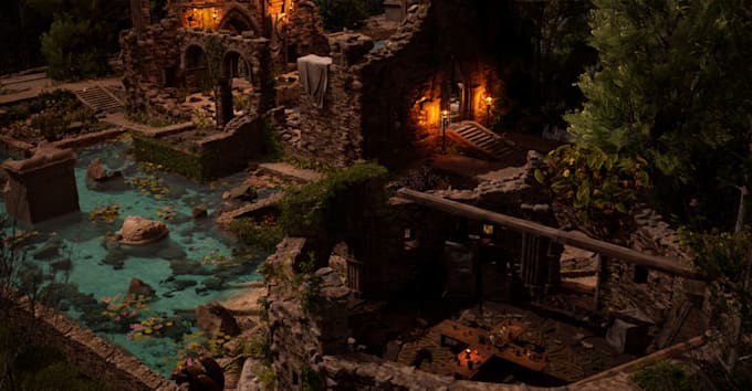 Create environment and level designs in unreal engine 5 by Lyrat_3d ...