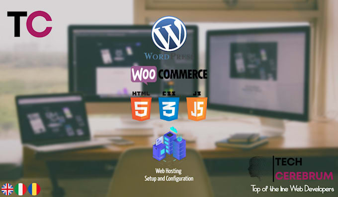 Develop a custom, responsive website design in wordpress by Techcerebrum | Fiverr