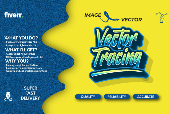 Manual vector trace, vectorize, redraw image logo tracing by ...