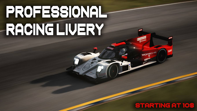 Design you a professional racing livery by Azbeskofic | Fiverr
