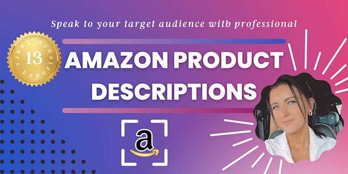 Create amazing amazon product descriptions by Nashadmedia | Fiverr