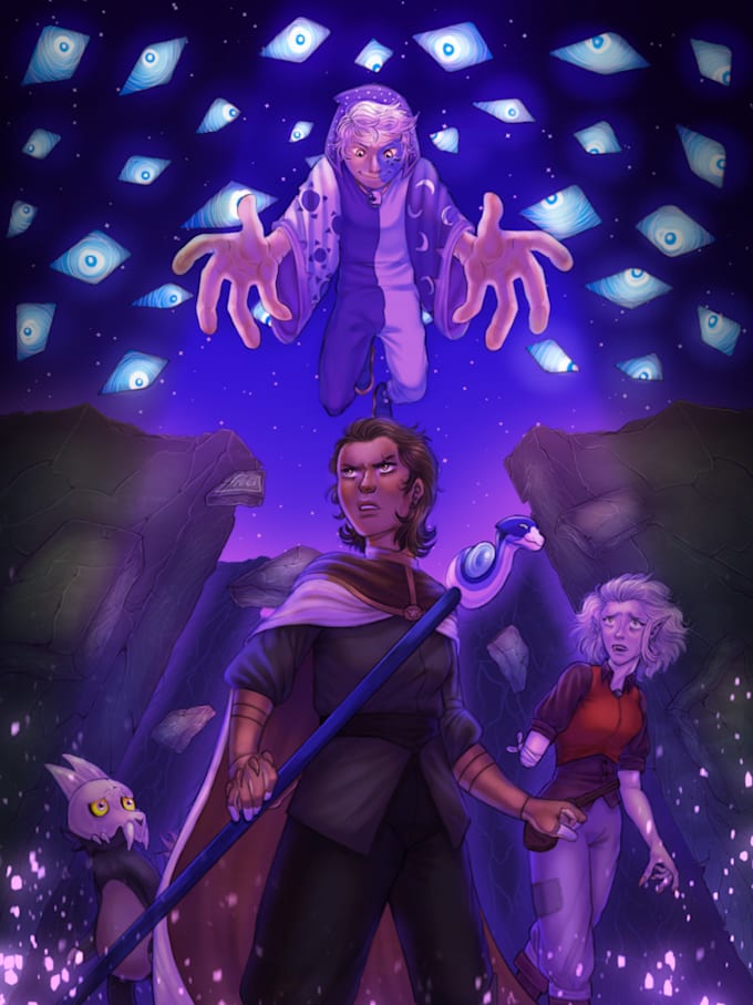 Draw an art commission of ocs, real people and fanarts by Ticciart | Fiverr