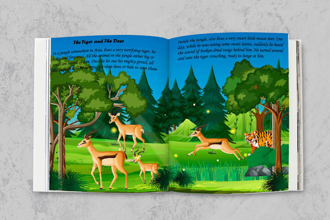 Do awesome children book, ebook and children book cover illustration by ...