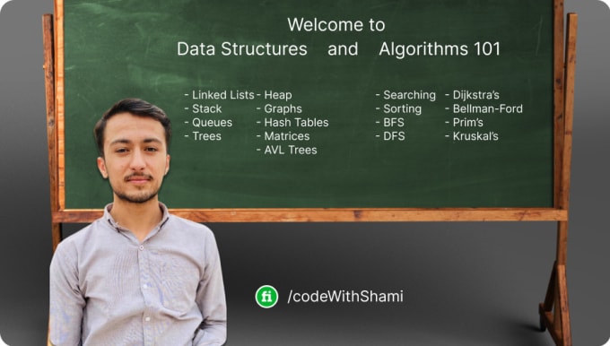 Teach You Data Structures And Algorithms In Java Cpp Python By Codewithshami Fiverr