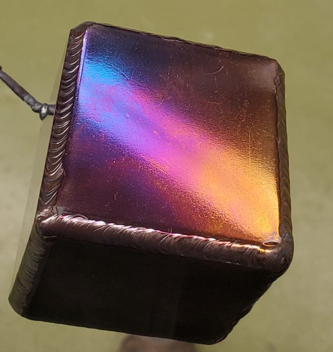 Create a stainless steel cube by Fusioncustomsco | Fiverr