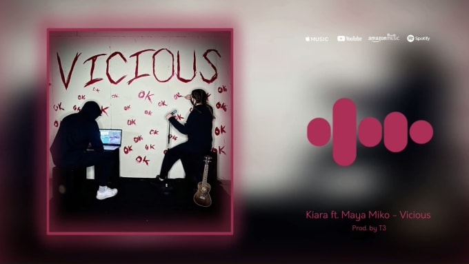 Make a cool music visualizer video for youtube or instagram by ...