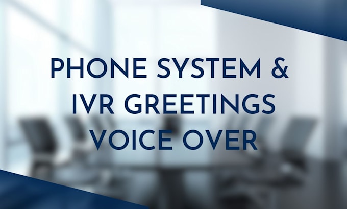 Record your corporate phone greetings and ivr system prompts by ...
