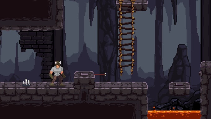 Create a pixel art parallax background for your project by Admurin | Fiverr