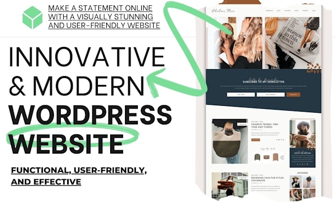 Design, redesign, revamp or clone wordpress website or blog superfast by Allisonweb | Fiverr