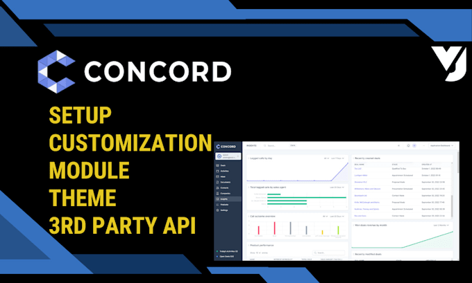 Setup concord crm, customization, api and module development by Vishaljagetia | Fiverr