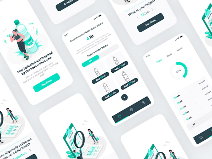 Boost your users productivity with my clean and efficient app designs