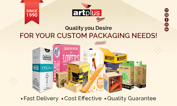 Elevate your brand with top notch packaging and label design services on fiverr by Artplus_home ...