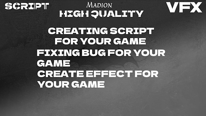 Script anything or make any vfx for your game in roblox by Medionchooi ...