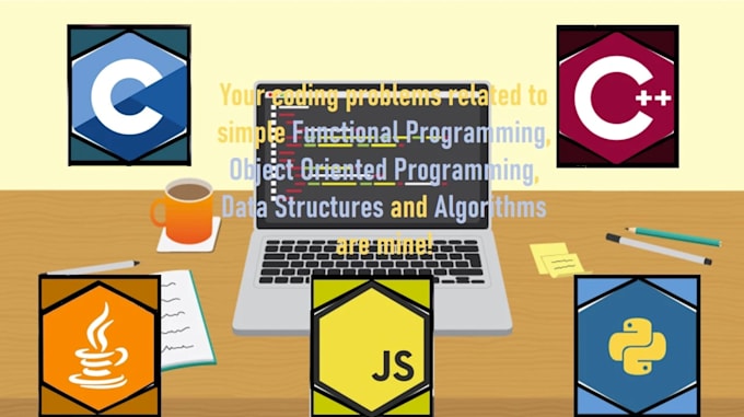 Solve your ds and oop problems in c cpp or java by Cartoonpk | Fiverr Solve your ds and oop problems in c cpp or java by Cartoonpk | Fiverr
