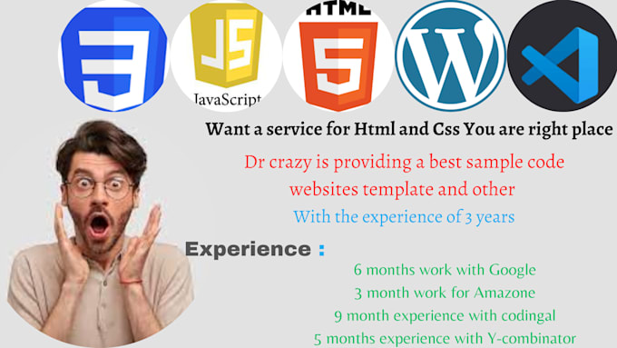 Website design html css, responsive website and website redesign by ...