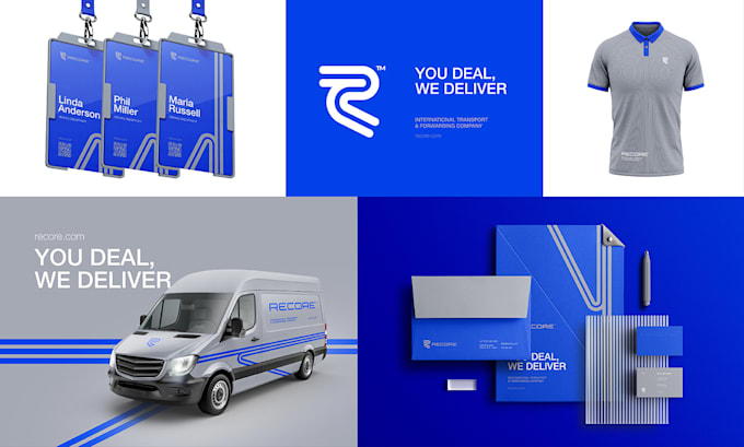 Design premium brand identity with collaterals by Raghebcaldesign | Fiverr