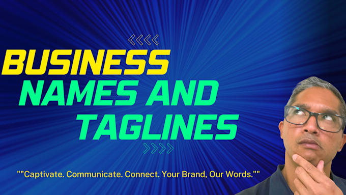 Help you create a brand name and tagline or slogan by Solarbovine | Fiverr