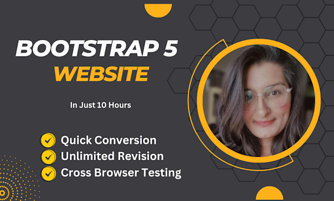 Do bootstrap website design in 10 hours by Mariaovaisghani | Fiverr