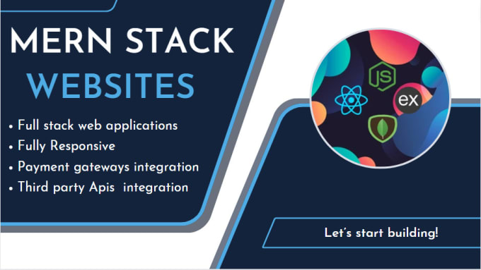 Develop websites using mern stack by Abdullah_techx | Fiverr Develop websites using mern stack by Abdullah_techx | Fiverr