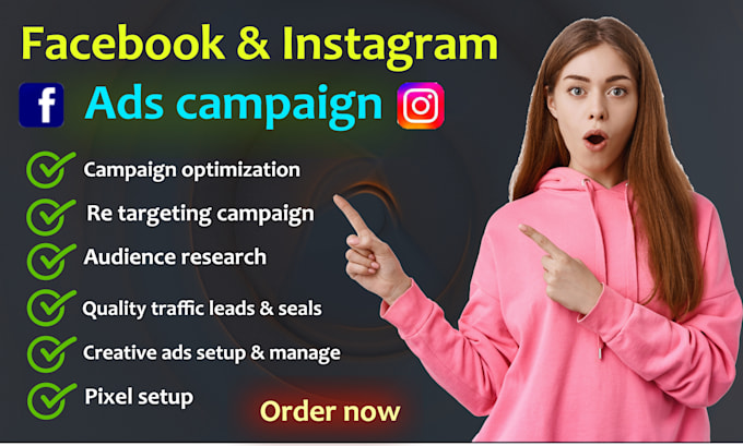 Setup your advertising campaigns on facebook and instagram by Freelencerjihad | Fiverr