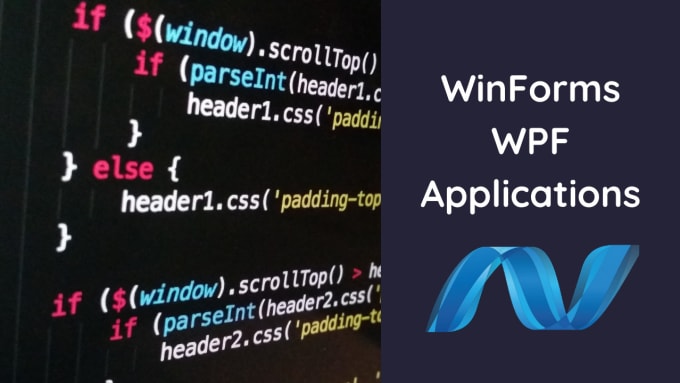 Create winforms and wpf apps by Joseenrique61 | Fiverr Create winforms and wpf apps by Joseenrique61 | Fiverr
