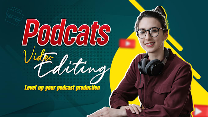 Edit your podcast video, multicam editing, sound design by Eladnan | Fiverr