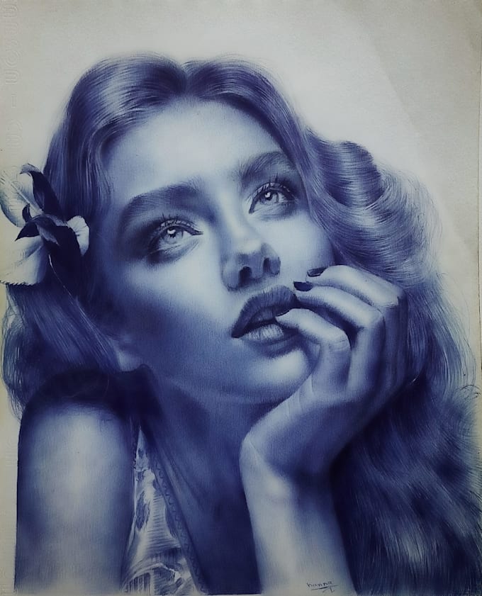 Draw hyper realistic portraits by Princesslil | Fiverr Draw hyper realistic portraits by Princesslil | Fiverr