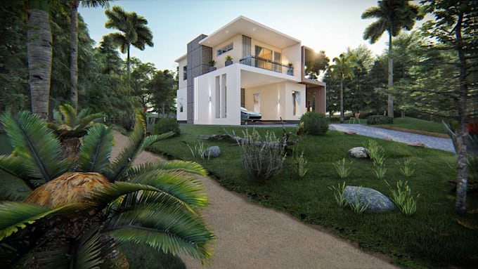 Do 3d modeling and exterior realistic renders by Japhet2016 | Fiverr