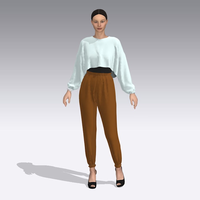Create a 3d model of your fashion design by Jessicapyatakov | Fiverr
