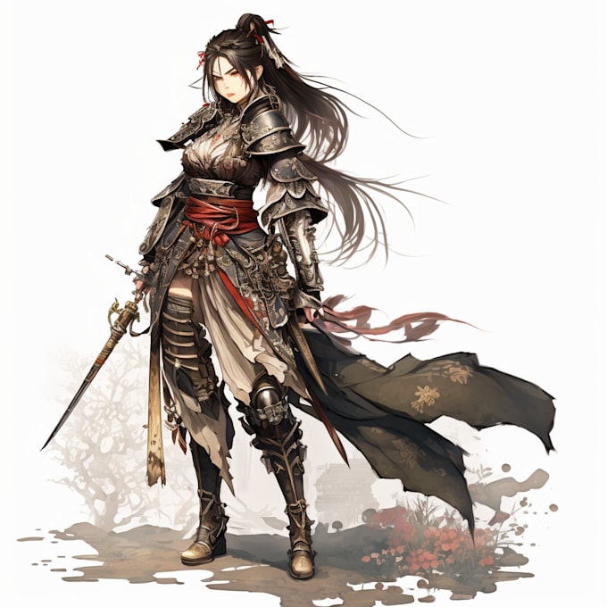 Concept art fantasy wuxia people concept art by Colonelma | Fiverr