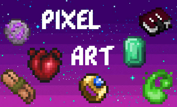 Design a 2d pixelated illustration of an object or icon by Justalemon ...