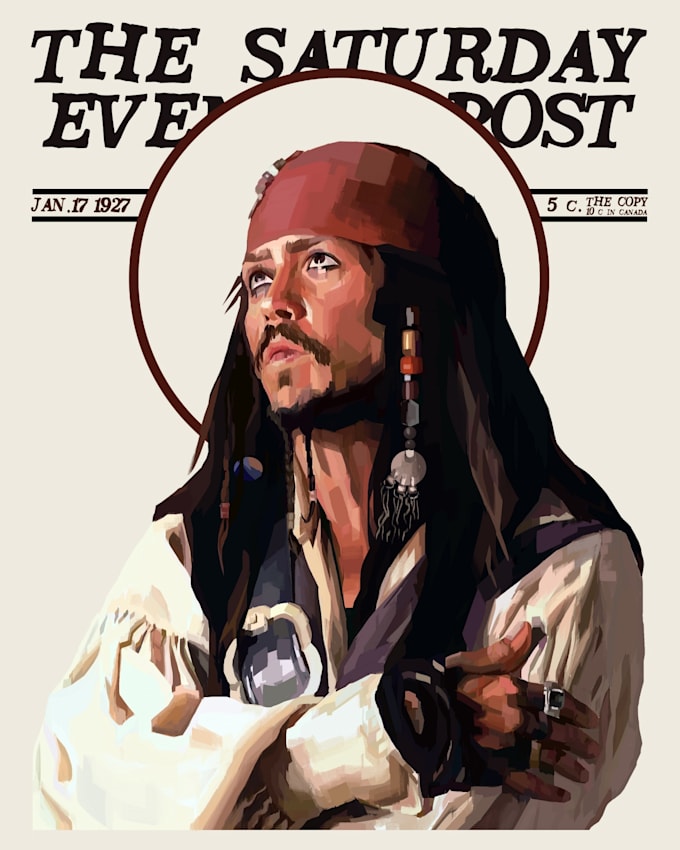 Draw a fully rendered half body by Valeriasalo_97 | Fiverr