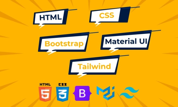 Create Your Web App Using Html Css And Bootstrap Tailwind And Material Ui By Shyamdadhaniya