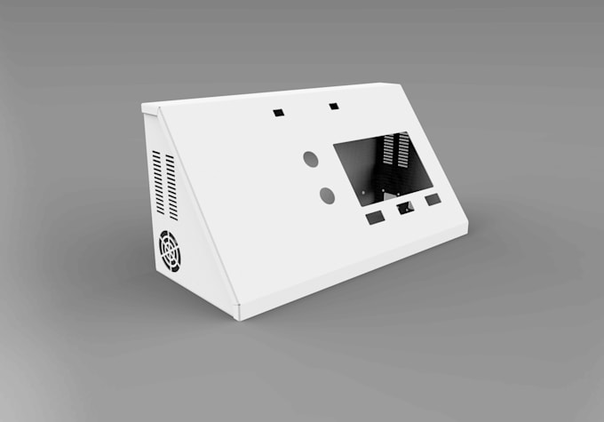 Design any sheet metal part as 3d model vector file technical drawing ...