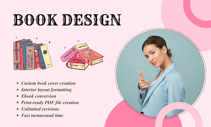 Create beautiful ebook and print ready book design cover, formatting ...
