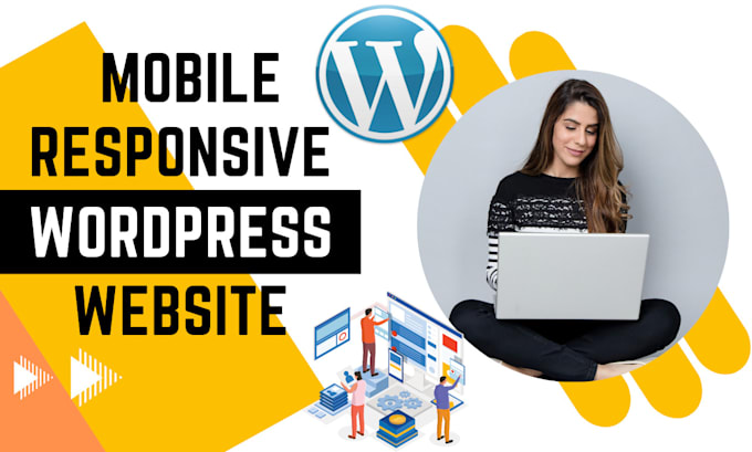 Do professional wordpress mobile responsive business website development by Ahmedayan | Fiverr