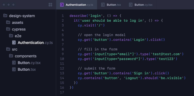 Write you an automation script using cypress by Sophans | Fiverr Write you an automation script using cypress by Sophans | Fiverr