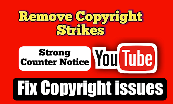 Remove youtube copyright strike, send counter notice, solve violation ...