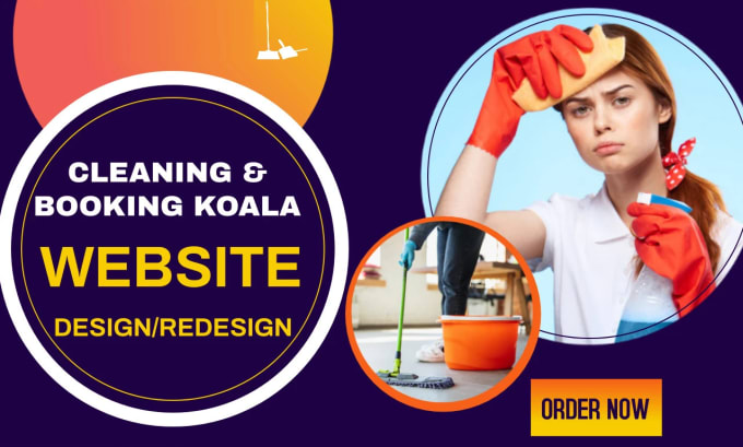 Create booking koala website for cleaning services by Fardinsaqib | Fiverr