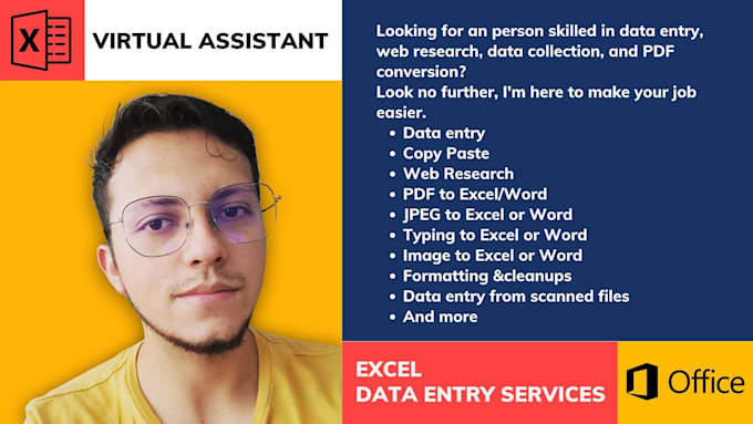 Do data entry, typing, excel data entry, and copy paste by ...
