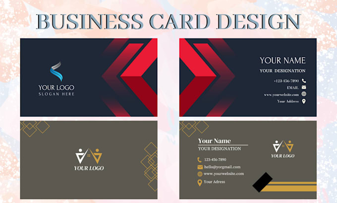 Design amazing and professional business cards by Ayeshaasaleem | Fiverr
