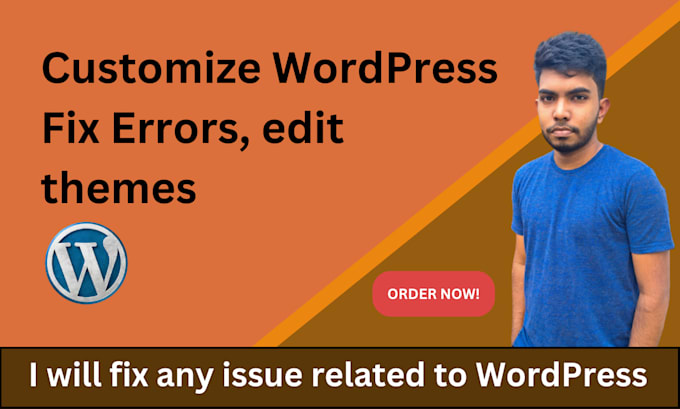 Fix any wordpress error within 24 hours by Dimuthuha | Fiverr