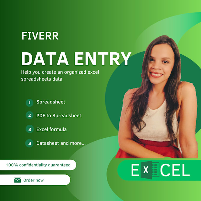 Help you create an organized excel spreadsheets data by Gildrydleon ... Help you create an organized excel spreadsheets data by Gildrydleon ...